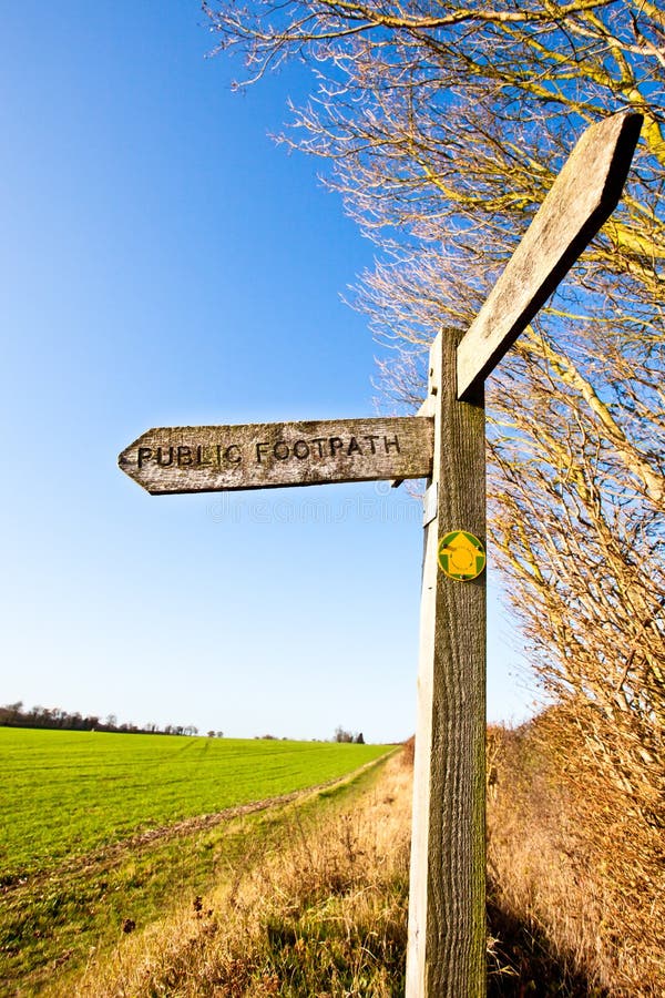 Footpath Sign Picture. Image: 19090311