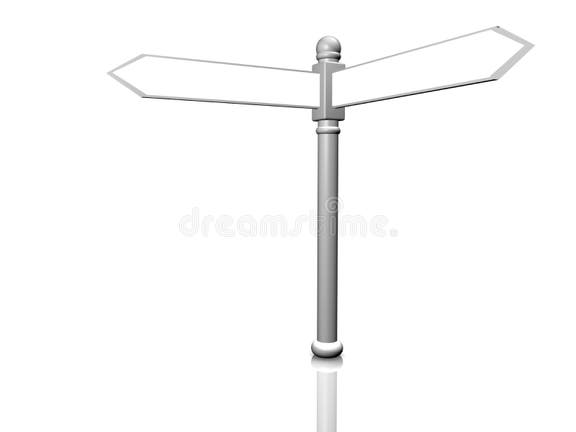 Blank Directional Post Sign Stock Illustrations – 9,137 Blank ...