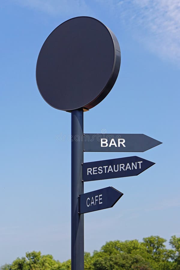 Sign post stock image. Image of directions, arrow, concept - 127456789