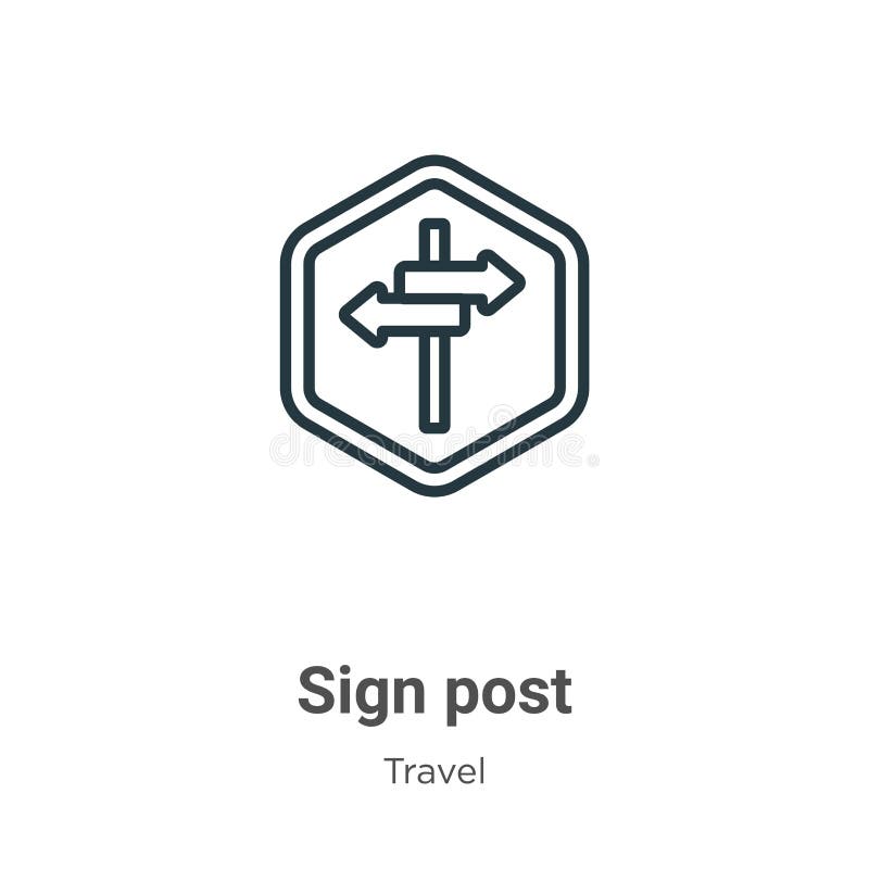 Simple Sign Post Black White Stock Illustrations – 4,660 Simple Sign ...