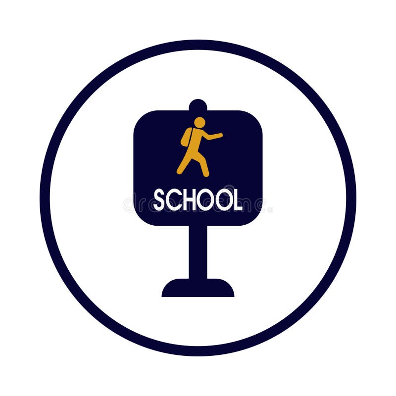 Sign, Post, Road Sign, School Sign, Students, Kids, School Signpost ...