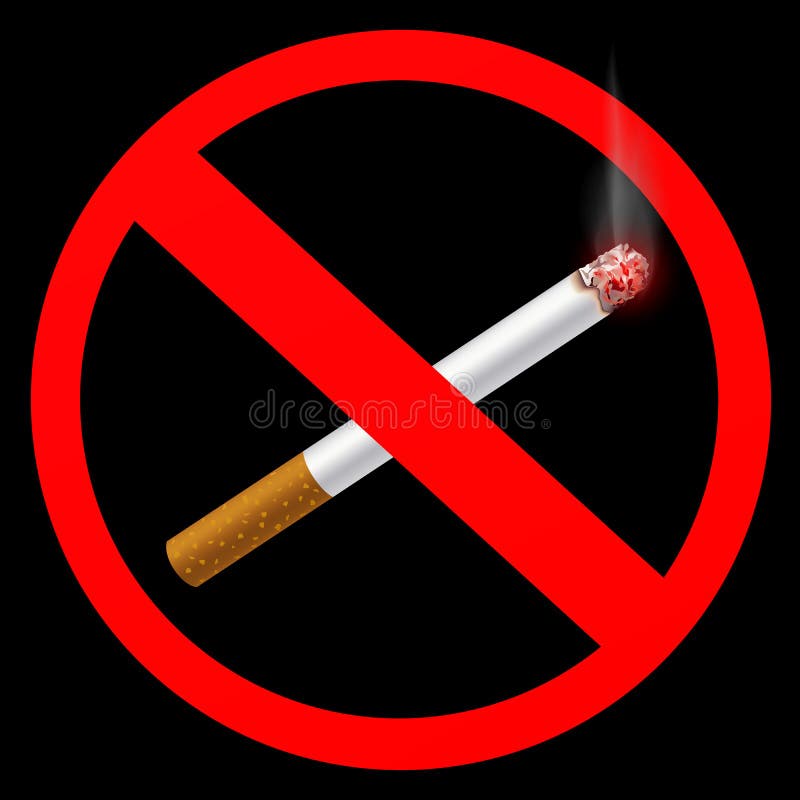 Sign prohibiting smoking stock vector. Illustration of desire - 50892374