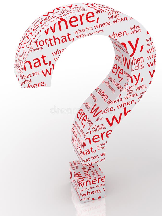 Sign on a question stock illustration. Illustration of question - 18205284