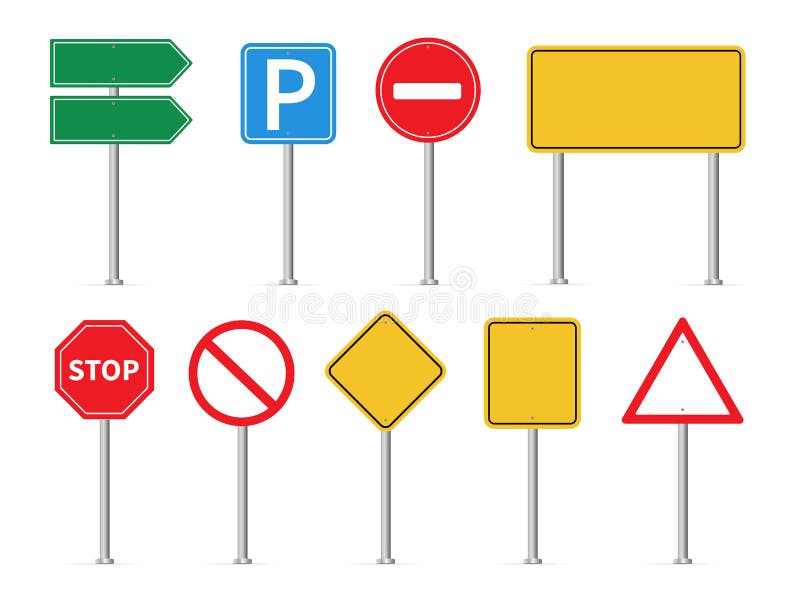 Blank Caution Sign. Yellow Background. Background with Space for Text ...