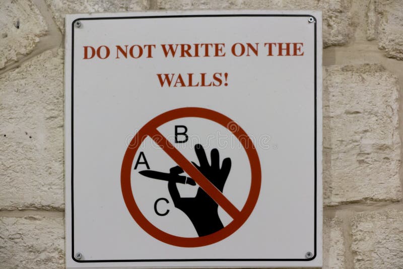 Do and Don`t Step on the Toilet Seat Sign Stock Vector - Illustration ...