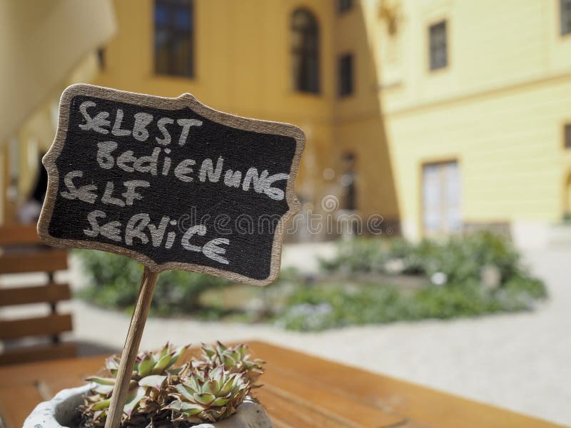 Self Service Board Sign Design Stock Photos - Free & Royalty-Free Stock ...