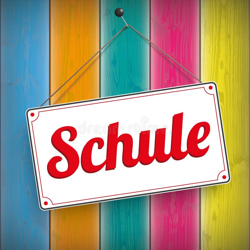 Sign Schule Stock Illustrations – 16 Sign Schule Stock Illustrations ...