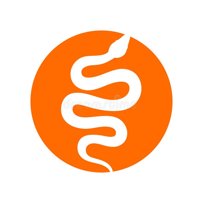 Sign Silhouette Snake. Isolated Symbol Icon Snake Stock Illustration ...
