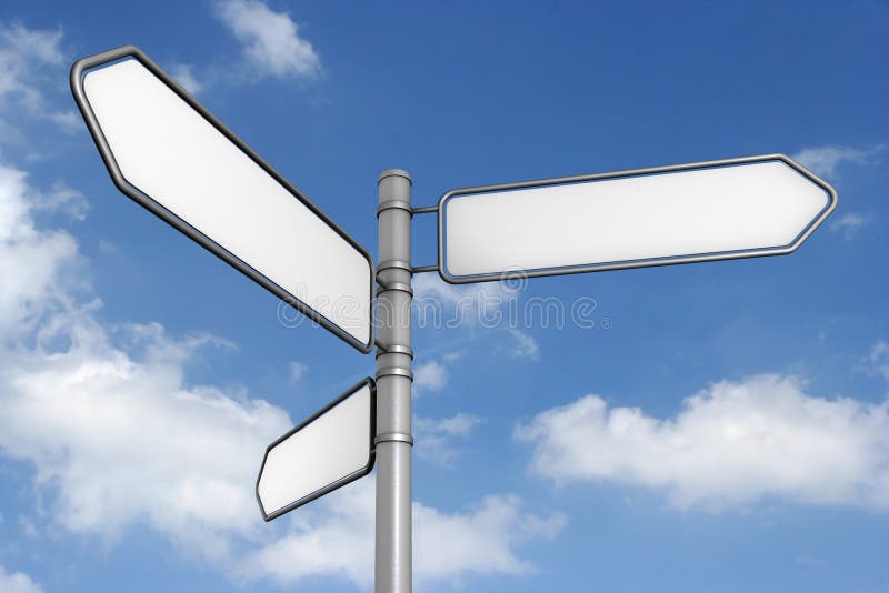 Confused Lost Puzzled Signpost Stock Image - Image of puzzled, confused ...