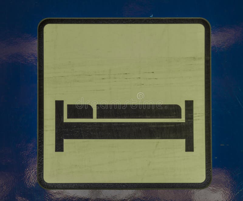 Sign of Sleeping Coach in Prague Main Station Stock Image - Image of ...