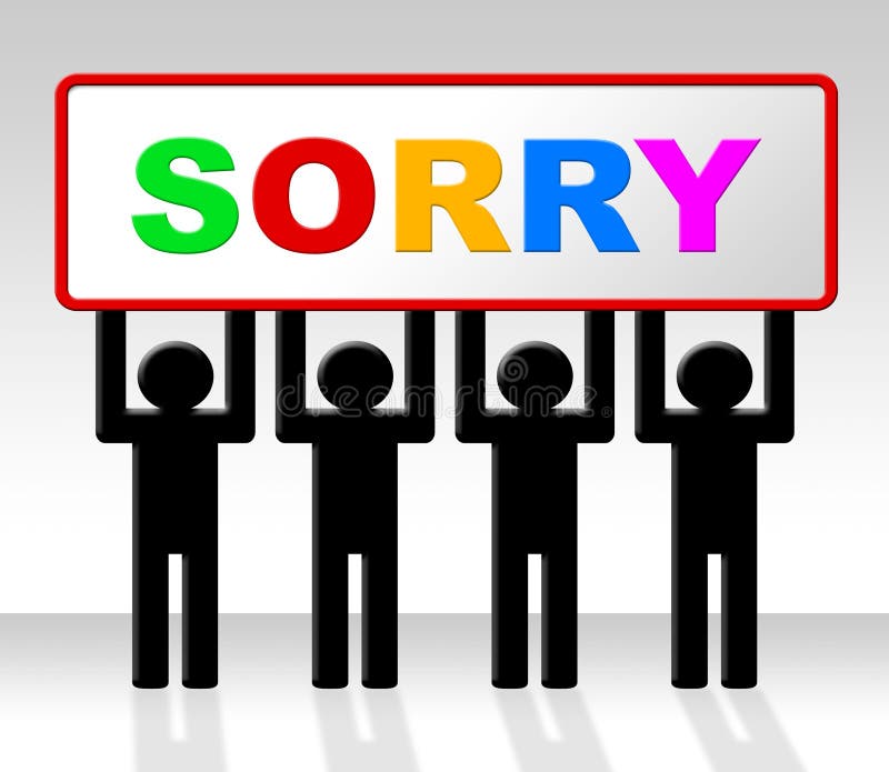 Apologise Stock Illustrations – 119 Apologise Stock Illustrations ...