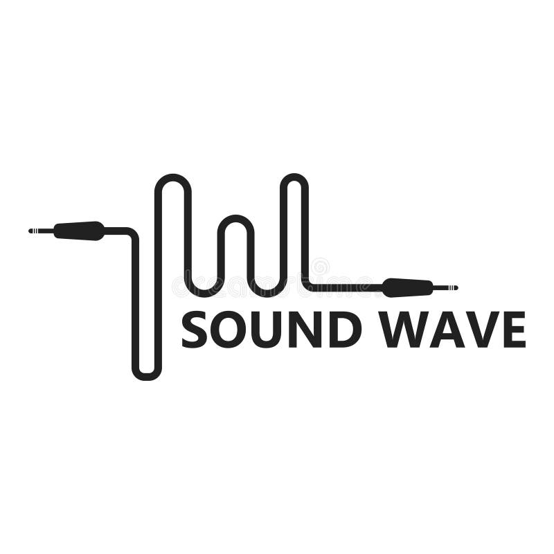 Sign of Sound Waves Logo Vector Illustration Stock Vector ...