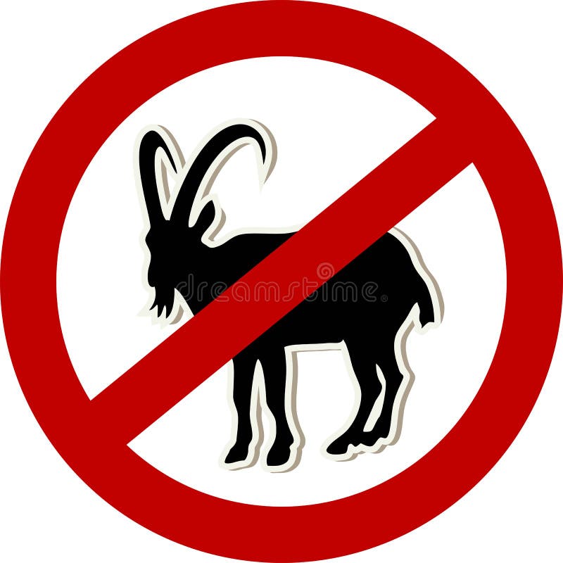Stop Goat Stock Illustrations – 29 Stop Goat Stock Illustrations ...