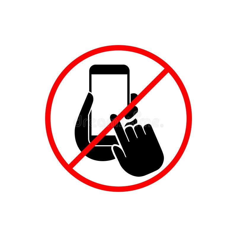 Hand Forbidden Sign. Blocking Sign with Hand Icon. Stop Sign. No Entry ... Hand Forbidden Sign. Blocking Sign with Hand Icon. Stop Sign. No Entry ...