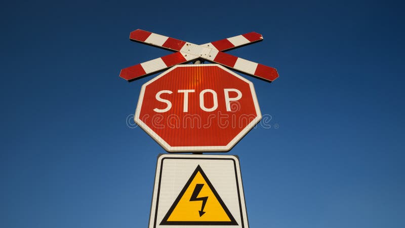 SIGN STOP stock image. Image of injunction, life, caution - 284662397