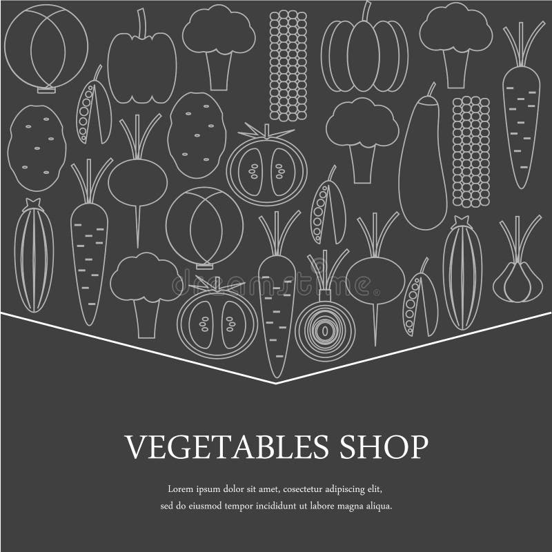Vegetable Shop Stock Illustrations – 19,193 Vegetable Shop Stock ...
