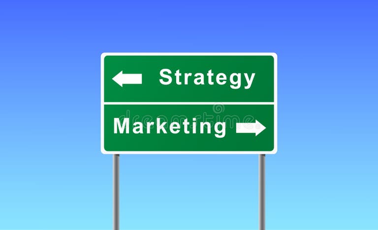 Marketing Strategy Direction Road Sign Stock Illustrations – 1,260 ...
