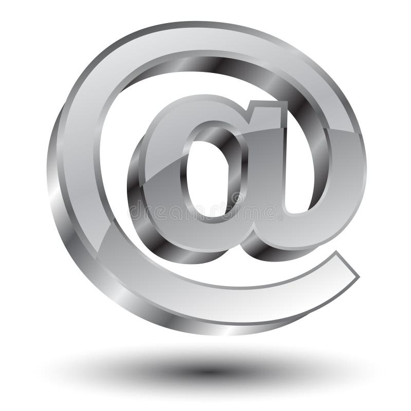 Mail contact symbol icon stock vector. Illustration of digital - 37780188