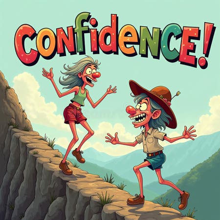 Self Confidence Cartoon Stock Illustrations – 3,237 Self Confidence ...