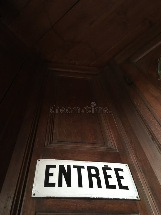 Entrance in paris stock image. Image of heritage, paris - 144987863
