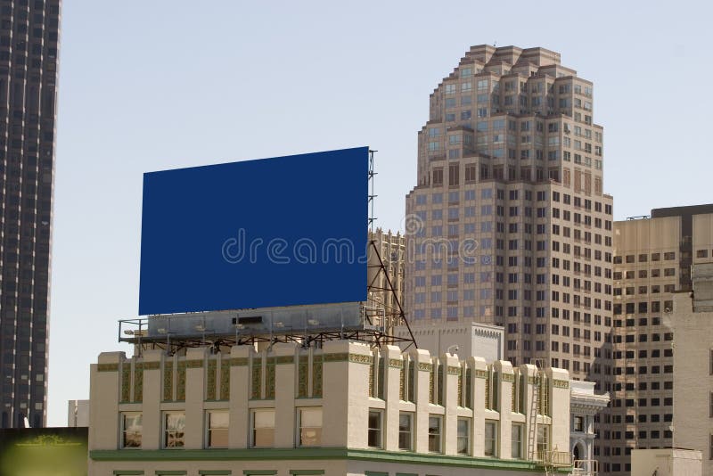 Sign on top of building stock photo. Image of scrapper - 2661424
