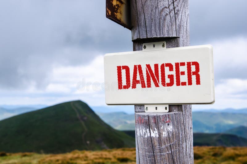327 Danger Sign Mount Stock Photos - Free & Royalty-Free Stock Photos ...