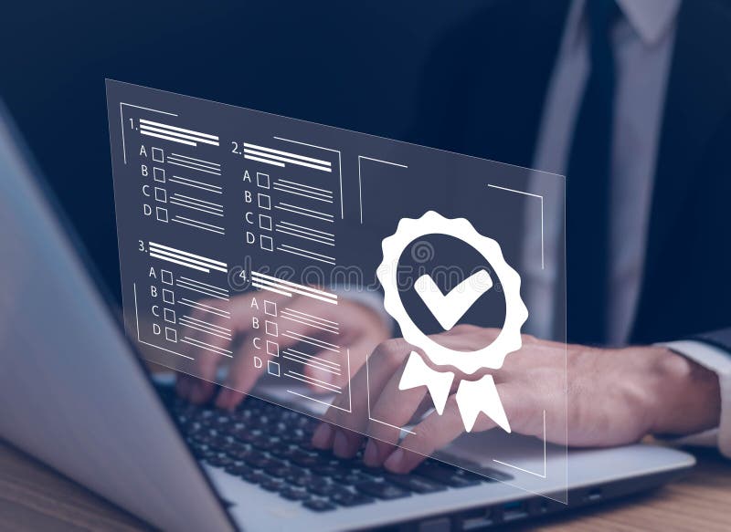 Sign of the Top Service Quality Assurance on Virtual Screen ISO ...