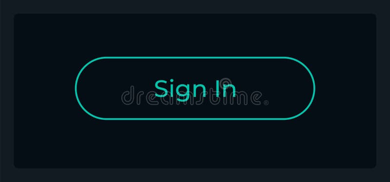 Sign in UI Element Template Stock Vector - Illustration of statistics ...