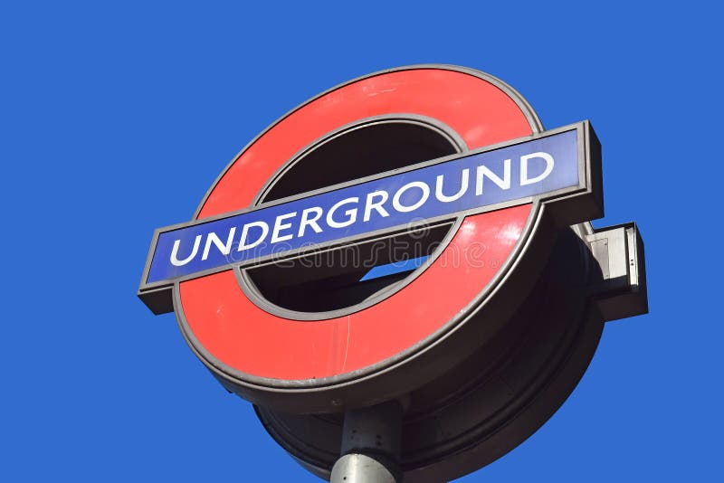 Sign of Underground of London, England Editorial Photography - Image of ...