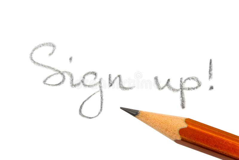 Register for Free Sign Up Concept Stock Photo - Image of newsletter ...