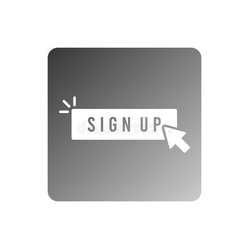 Sign up icon vector stock vector. Illustration of notepad - 311770420