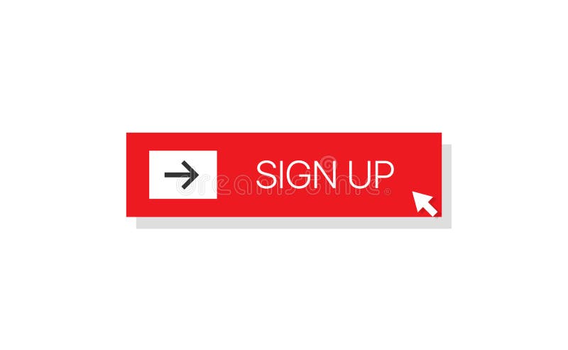 Sign Up Here Button Stock Illustrations – 709 Sign Up Here Button Stock ...