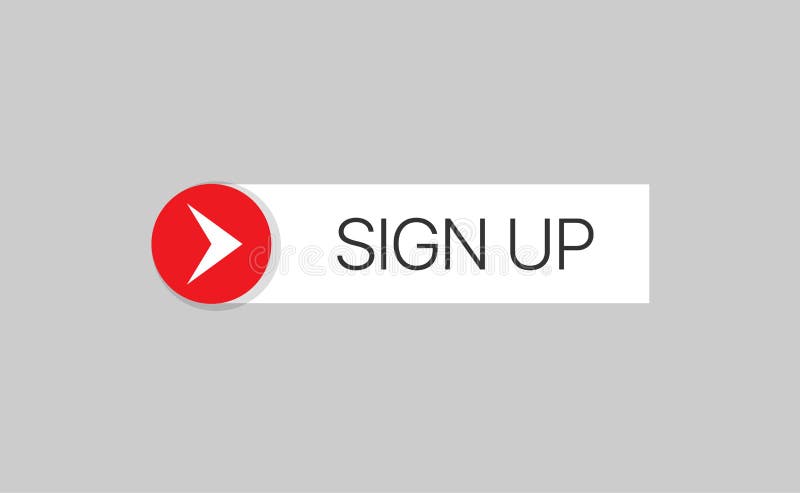 Sign Up Here Button Stock Illustrations – 622 Sign Up Here Button Stock ...
