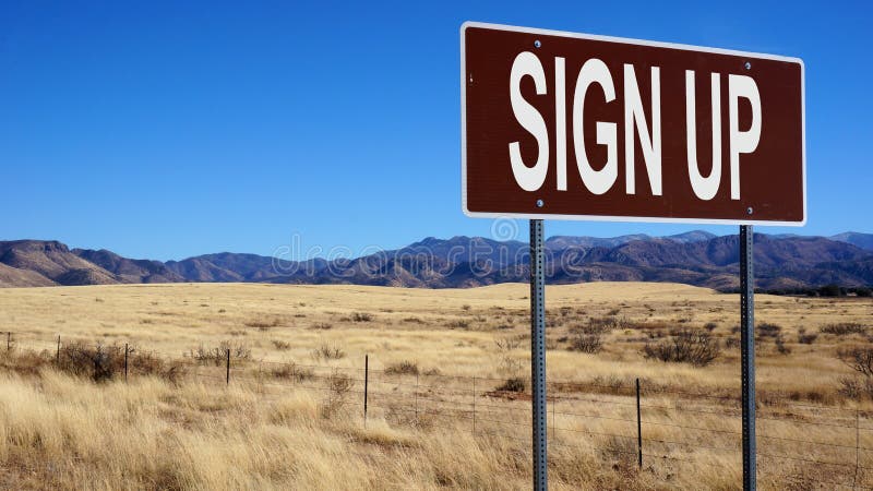 Sign up word on road sign stock image. Image of member - 164275943