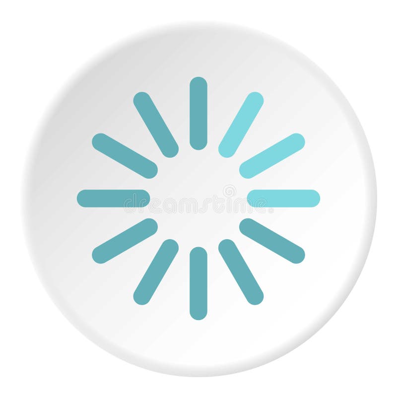 Sign Waiting Download Icon Circle Stock Vector - Illustration of ...