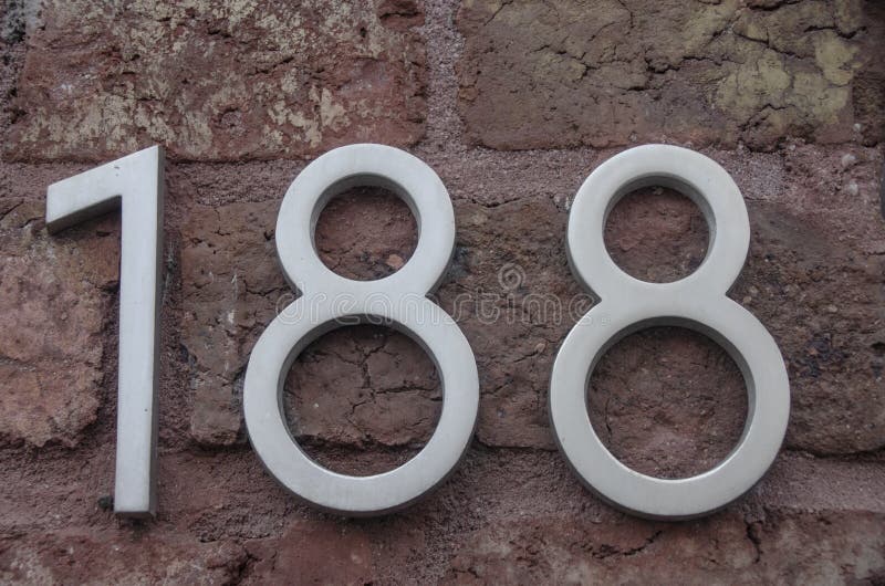 Number One Hundred Eighty-eight Stock Photo - Image of monument, digit ...