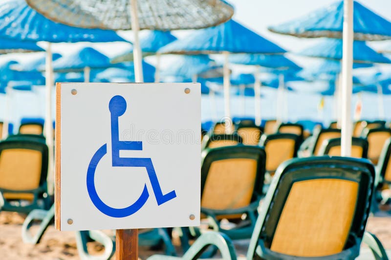 Sign wheelchair close-up stock photo. Image of paraplegic - 34367874