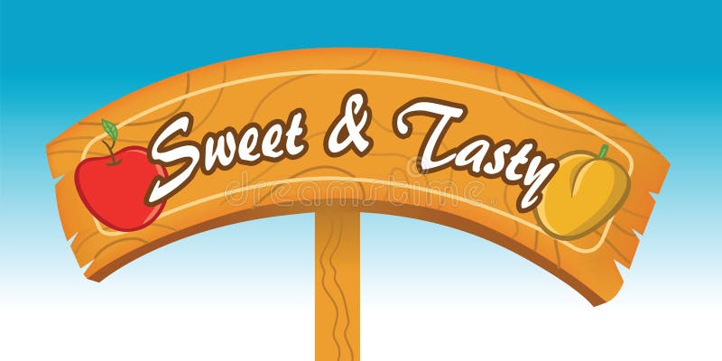 Sign Wooden Fruits Stock Illustrations – 1,294 Sign Wooden Fruits Stock ...