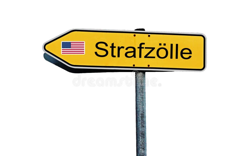 Sign Words Punitive Tariffs Us Flag Stock Photos - Free & Royalty-Free ...