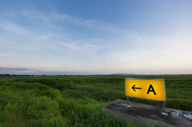 Airport Approach Signage Stock Photos - Free & Royalty-Free Stock ...