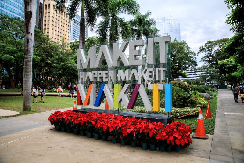 Ayala Triangle in Ayala, Makati City, Philippines Editorial Stock Image ... Ayala Triangle in Ayala, Makati City, Philippines Editorial Stock Image ...