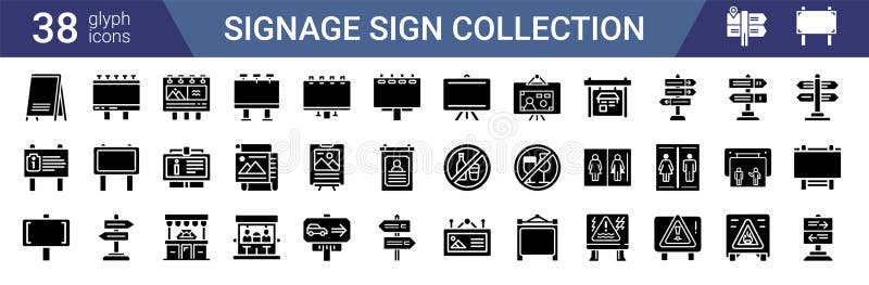 Signage Signs Billboards Identification Signs Guideposts Informational ...
