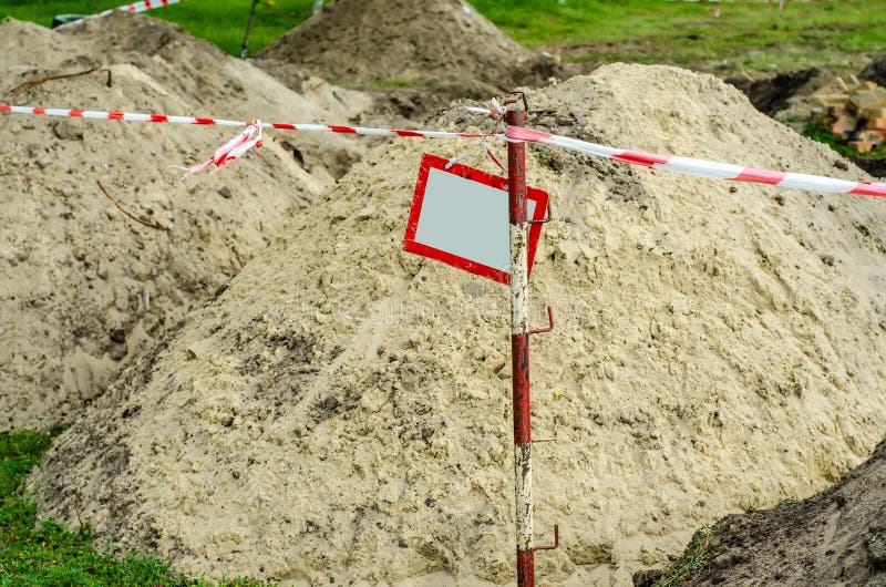 Signage warning danger stock image. Image of caution - 123339771