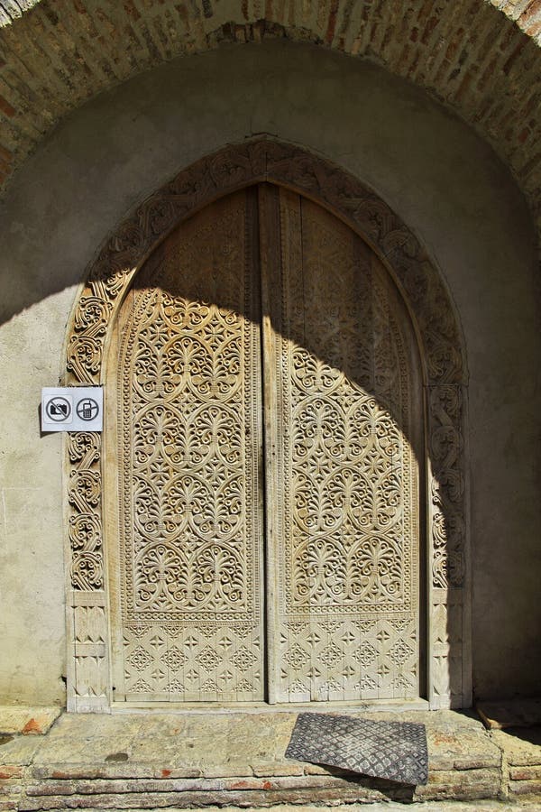 Signagi, Georgia - 05 May 2013: the Monastery of St. Nino, Georgia ...