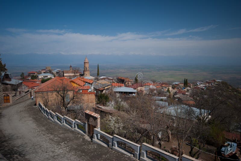 Signagi View (Georgia) stock photo. Image of daylight - 16621036