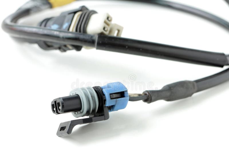 Signal Cable Connector of Car Stock Photo - Image of connector ...