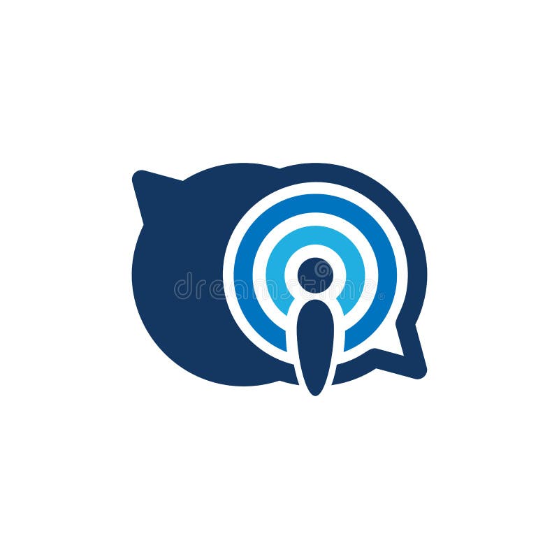 Signal Chat Logo Icon Design Stock Vector - Illustration of message ...