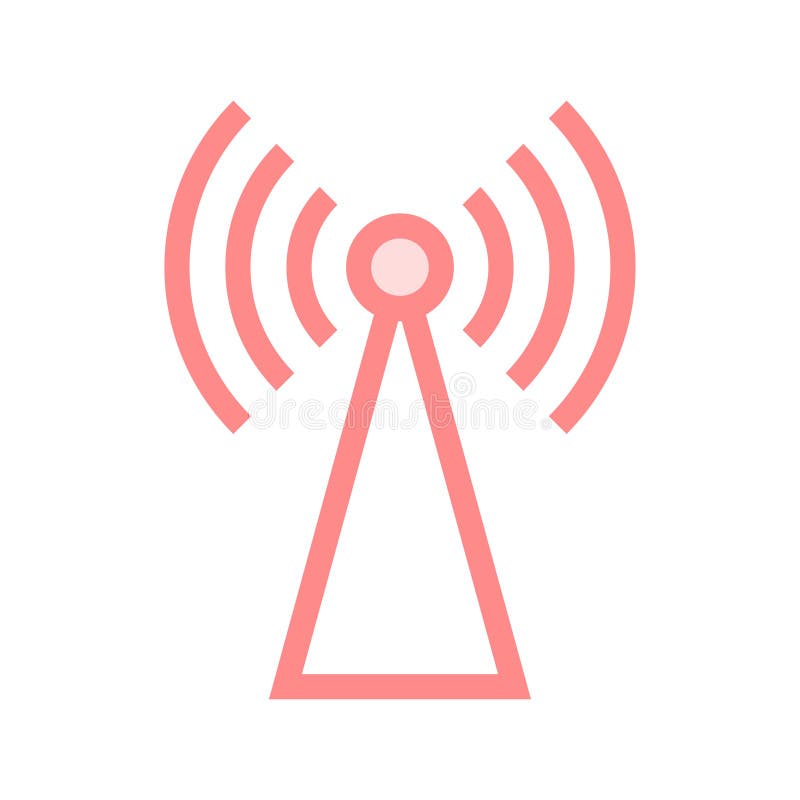 Signal color line icon stock illustration. Illustration of pack - 121492812