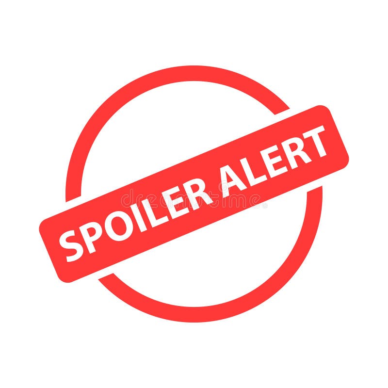 Signal D'arrêt De L'alerte De Spoiler. Illustration de Vecteur ...