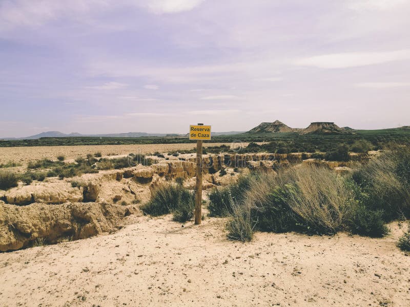 Desert signal stock image. Image of road, danger, traveling - 15740669